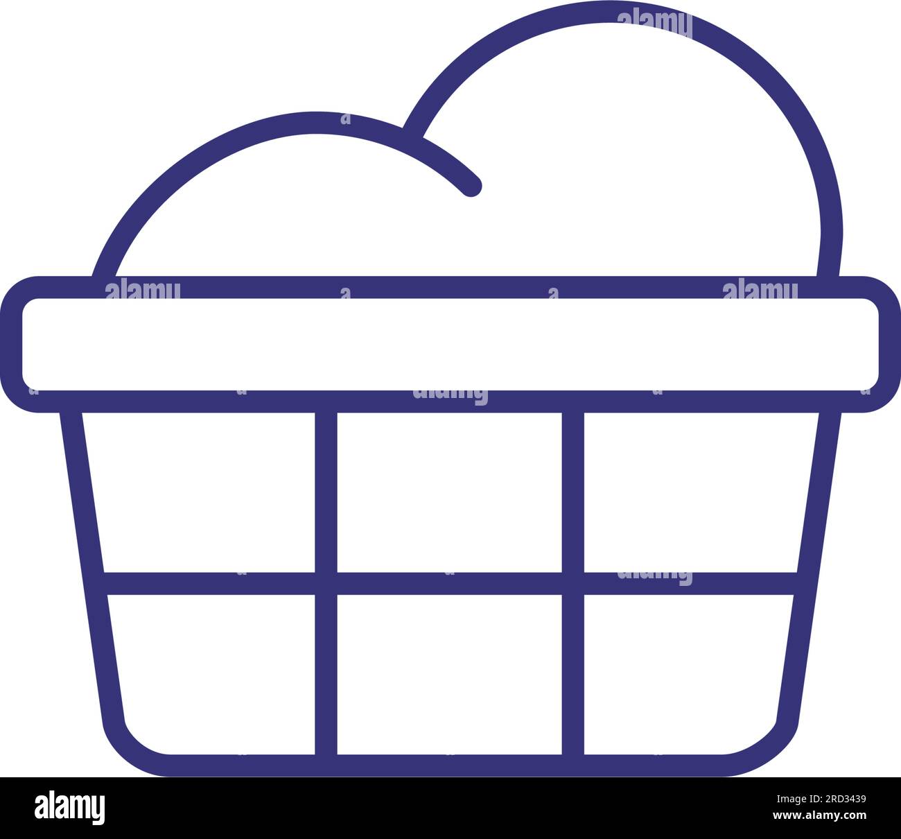Laundry basket line icon Stock Vector Image & Art - Alamy