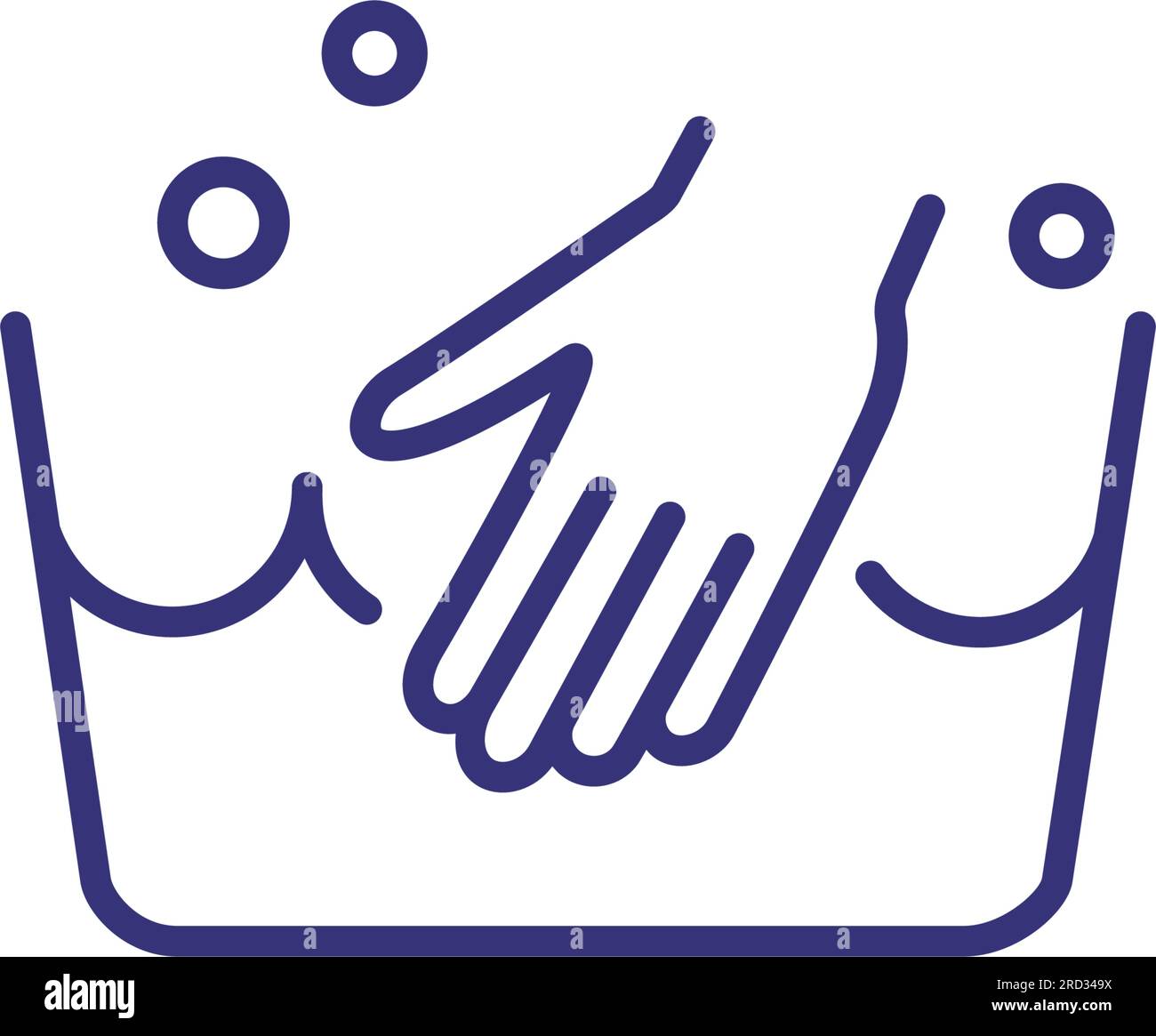 Guide to hand washing Stock Vector Images - Alamy
