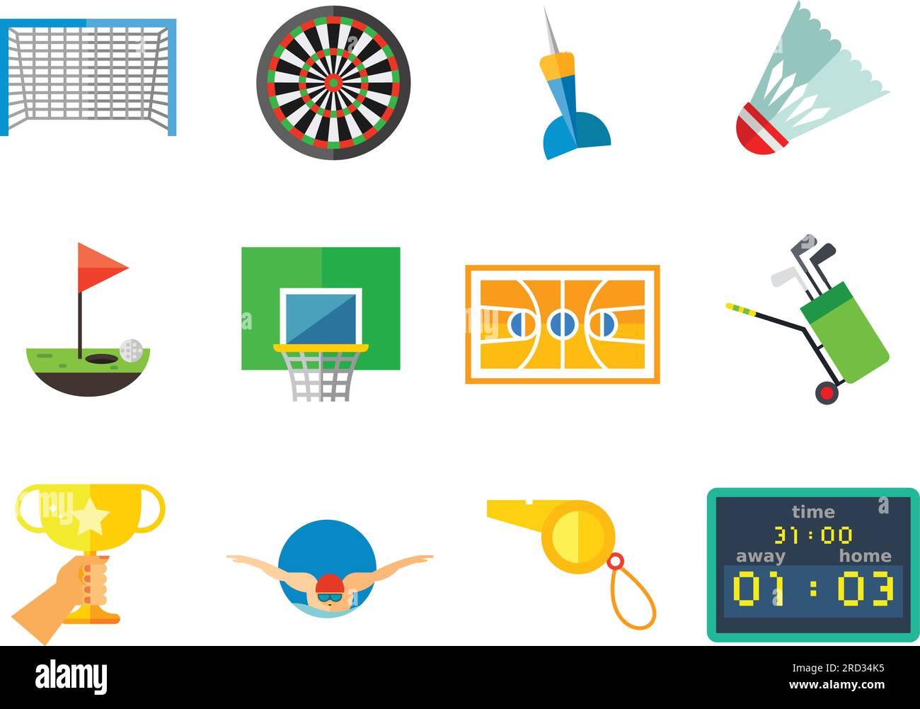 Swimmer playing Stock Vector Images - Alamy