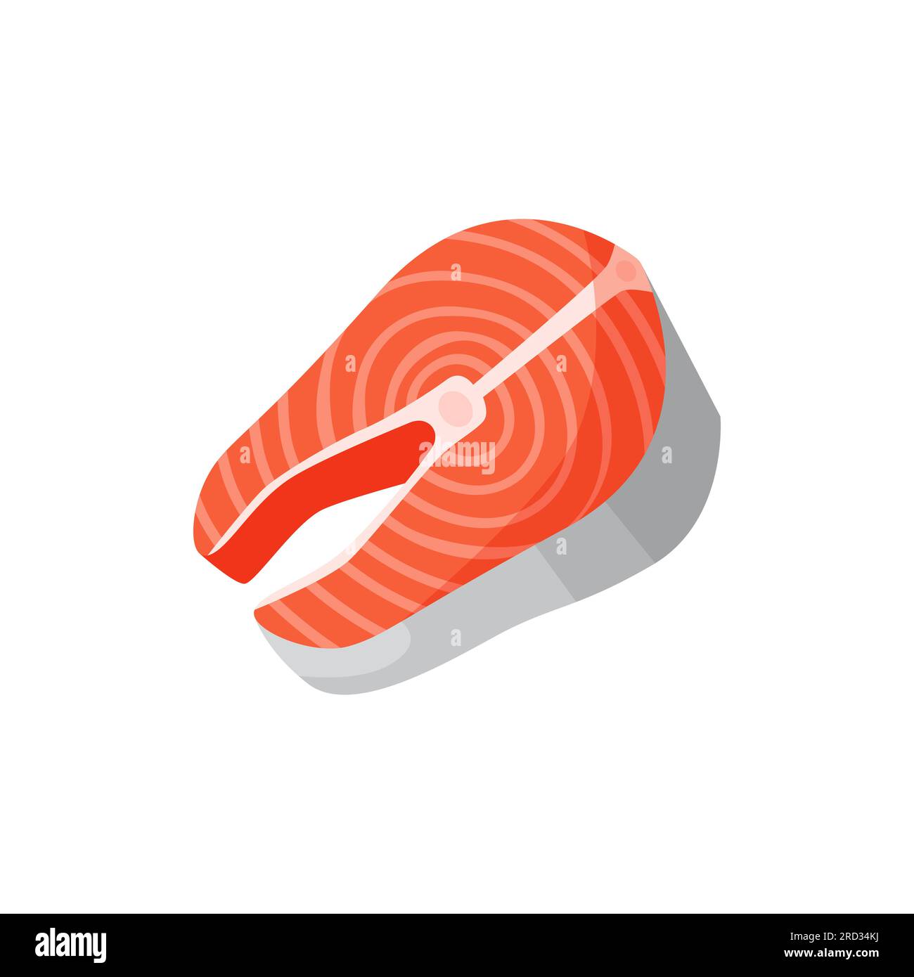 Red trout illustration Stock Vector Image & Art - Alamy