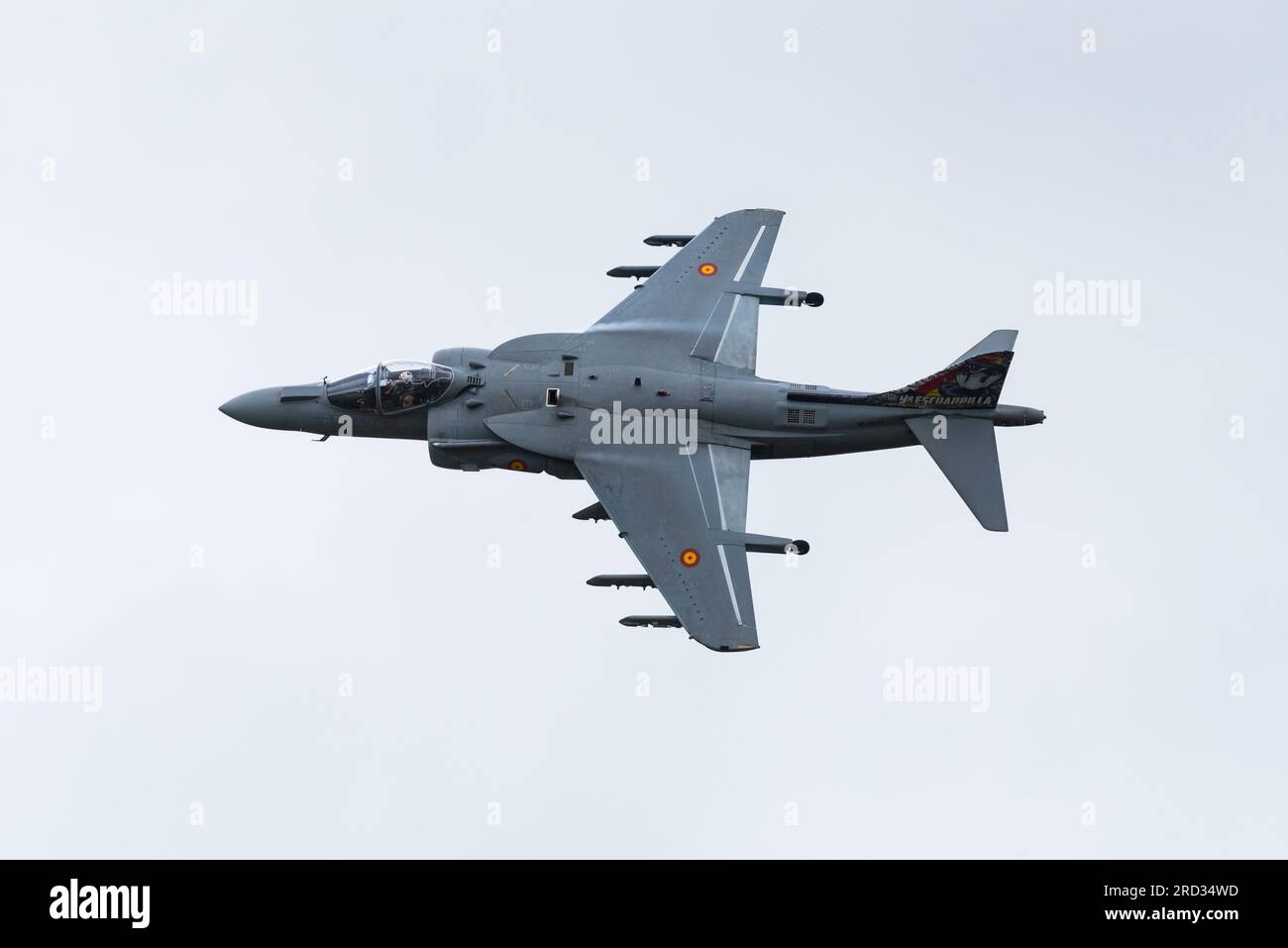 Spanish Navy McDonnell Douglas EAV-8B Harrier II jet fighter at the ...