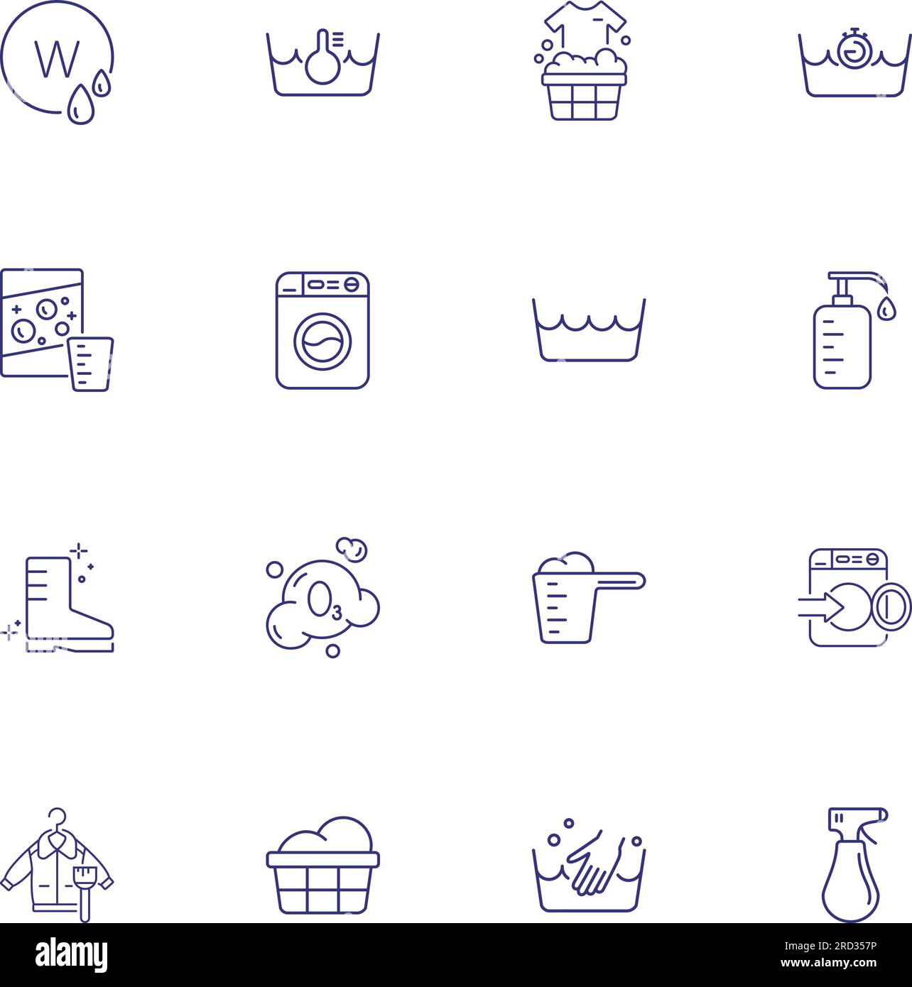 Loading laundry Stock Vector Images - Alamy