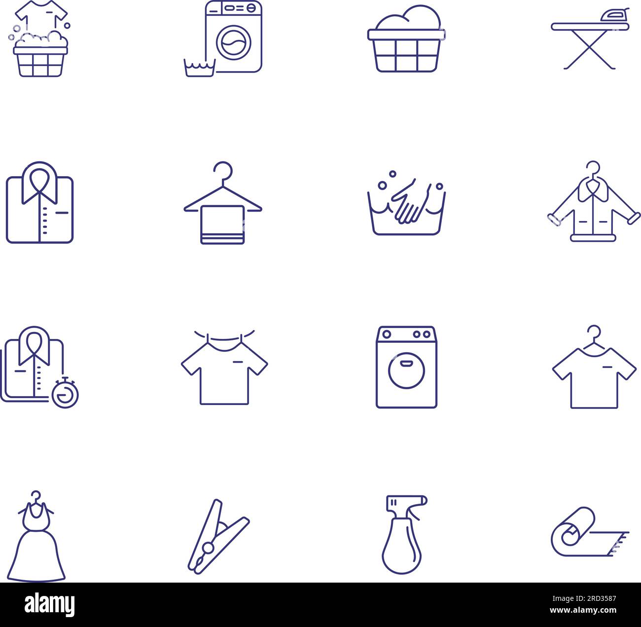 Washing of wool Stock Vector Images - Alamy