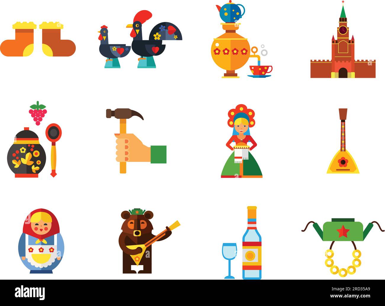 Russian Symbols Icon Set Stock Vector Image & Art - Alamy Russian Symbols Icon Set Stock Vector Image & Art - Alamy