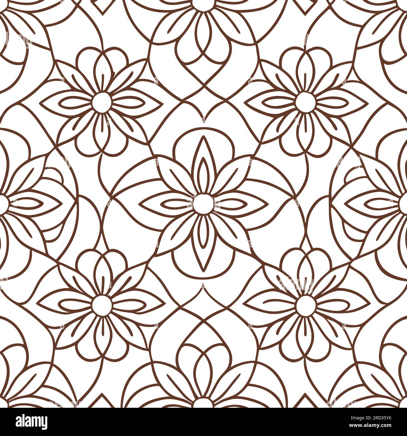 Hippie textile background seamless Cut Out Stock Images & Pictures - Alamy