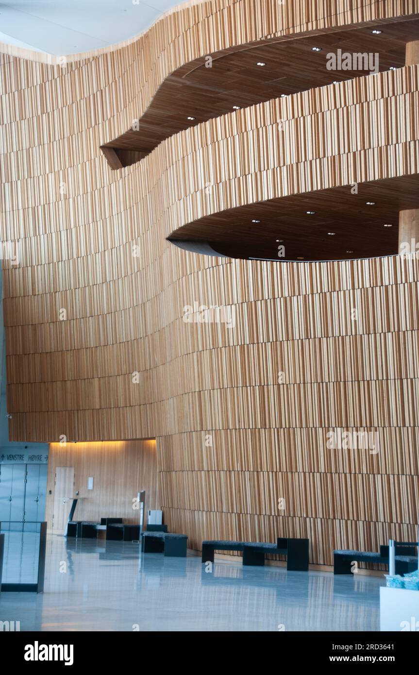 Around Oslo - Interiors of the Iconic Opera House Stock Photo - Alamy