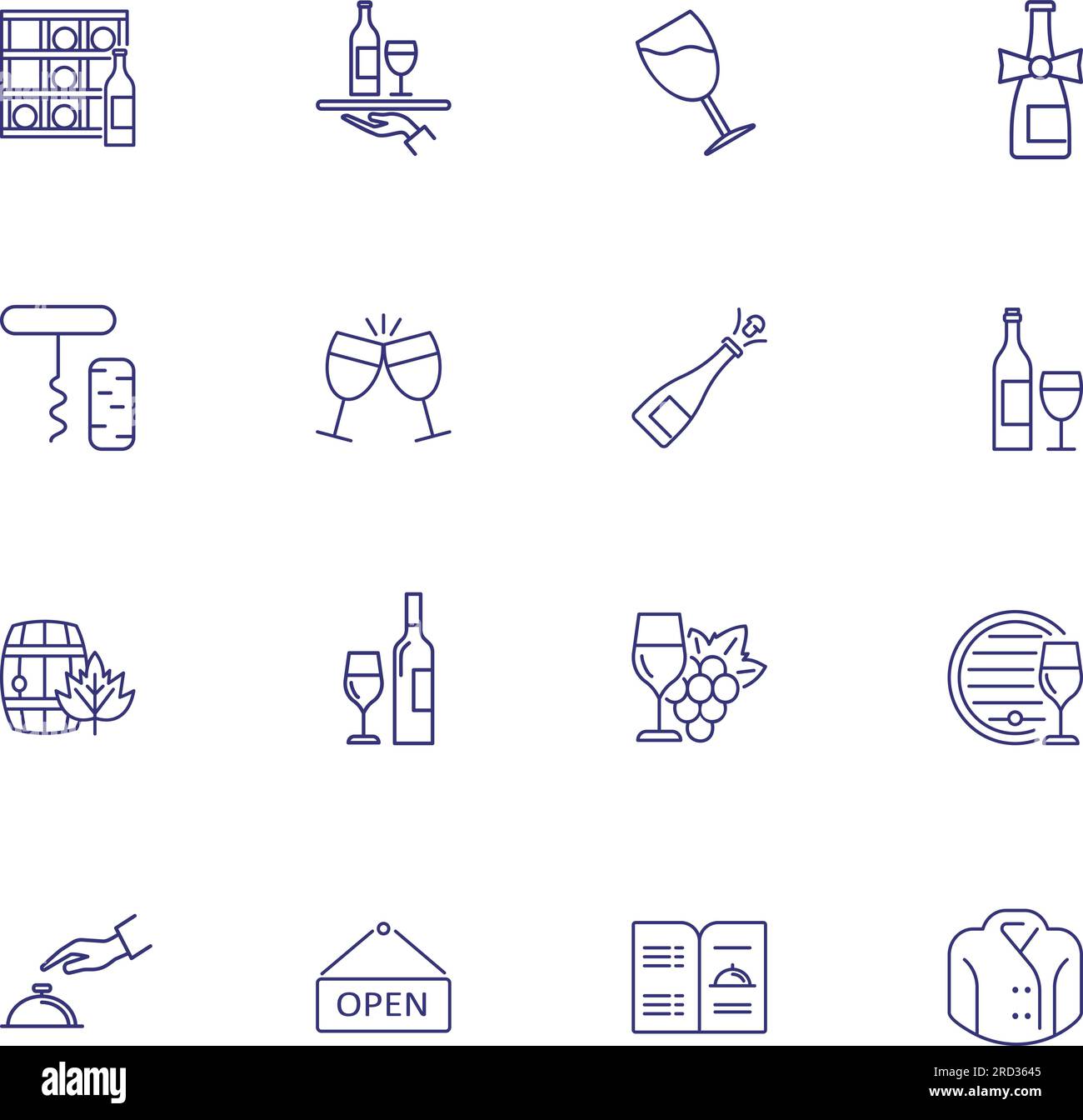 Catering barrel Stock Vector Images - Alamy