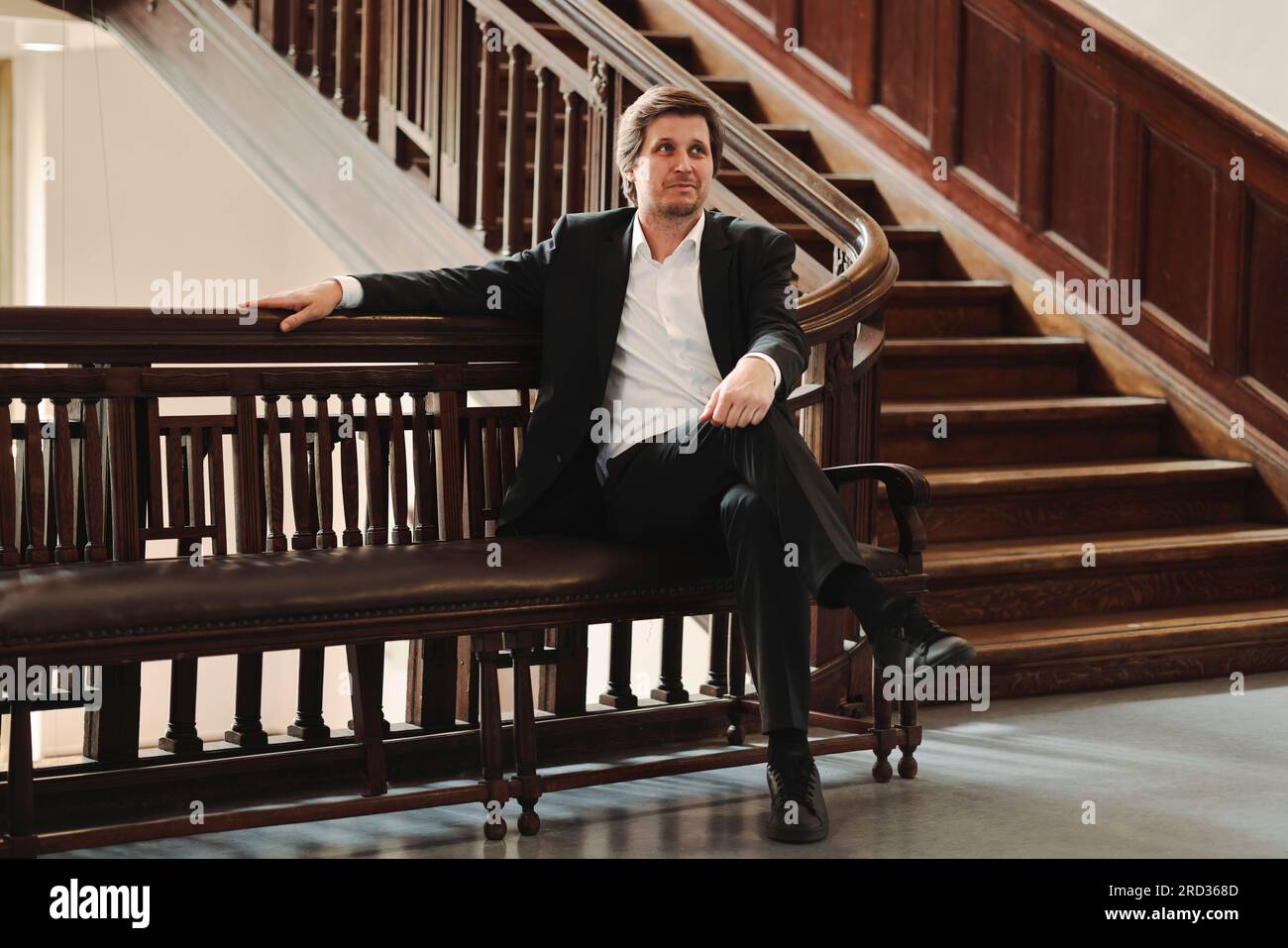 Kiel, Germany. 30th June, 2023. Moritz Schularick, president of the ...