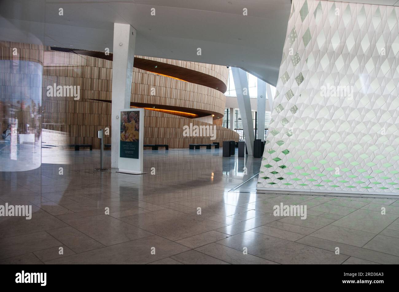 Around Oslo - Interiors of the Iconic Opera House Stock Photo - Alamy