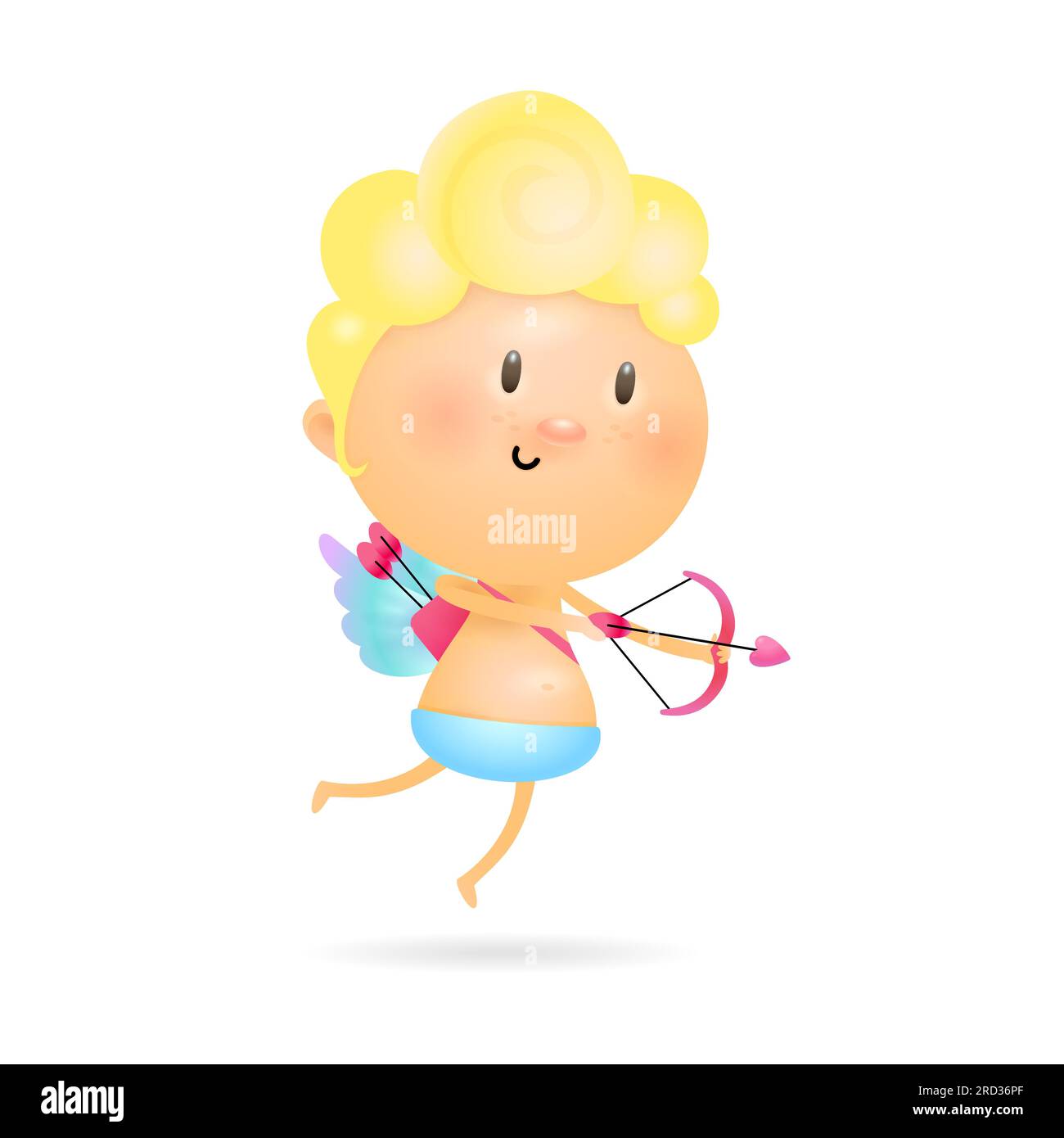 Cupid illustration Stock Vector Images - Alamy