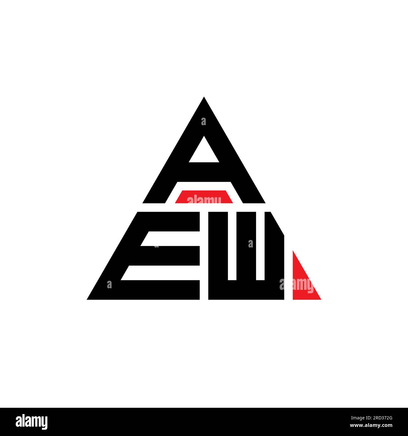 Red And White Triangle Logos