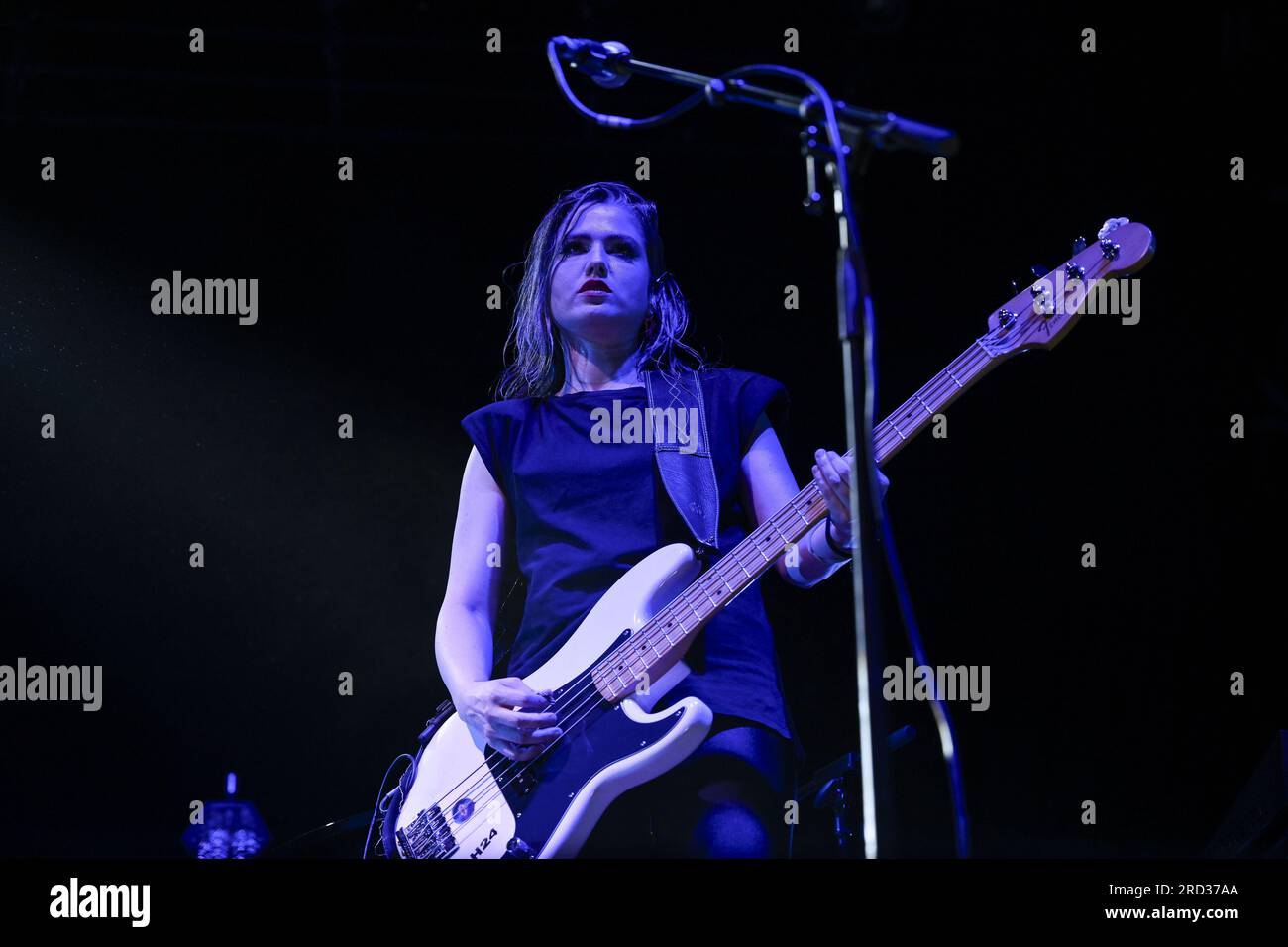 Beatrice Antolini during the Manuel Agnelli Tour 2023 Estate at Rock in ...