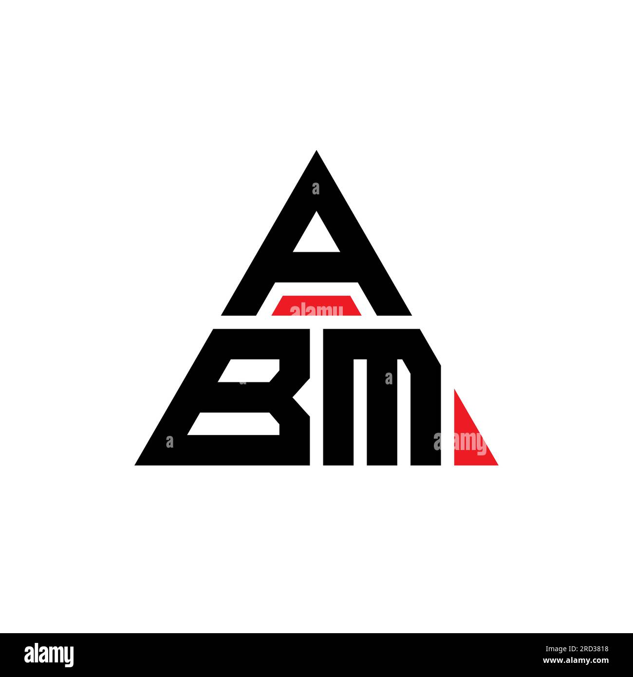 Abm Triangle Letter Logo Design With Triangle Shape Abm Triangle Logo Design Monogram Abm