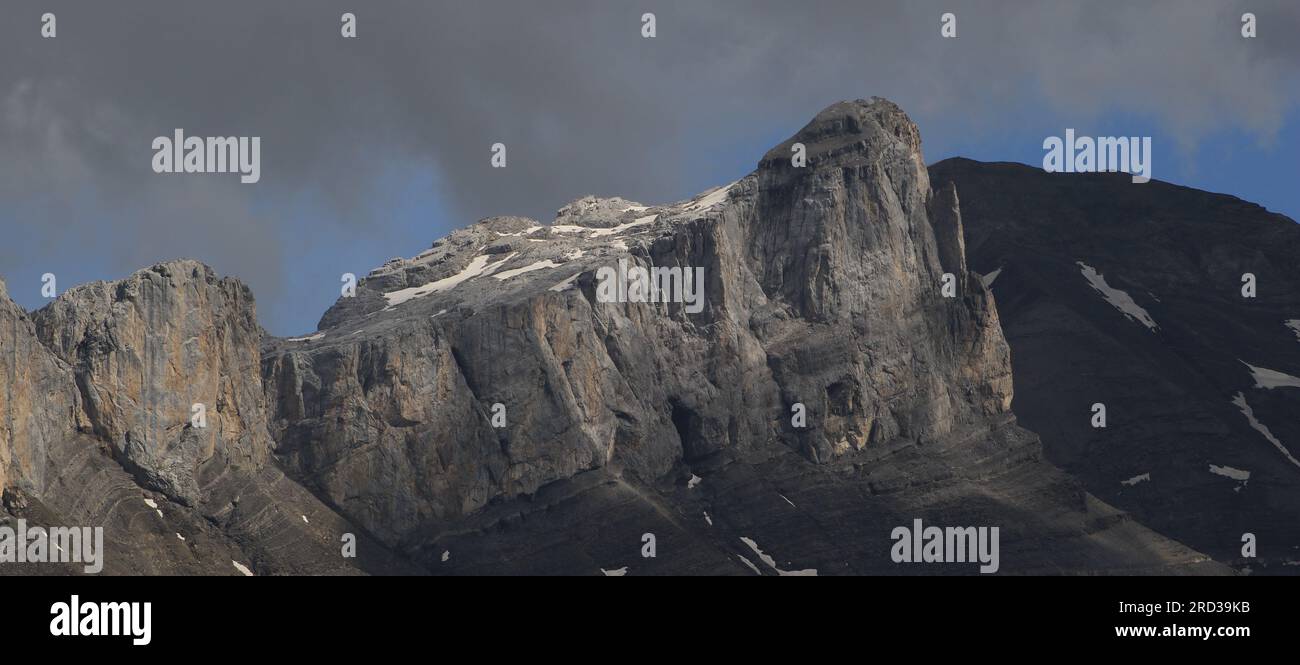 Gstellihore, mountain peak in Gsteig bei Gstaad, Switzerland Stock ...