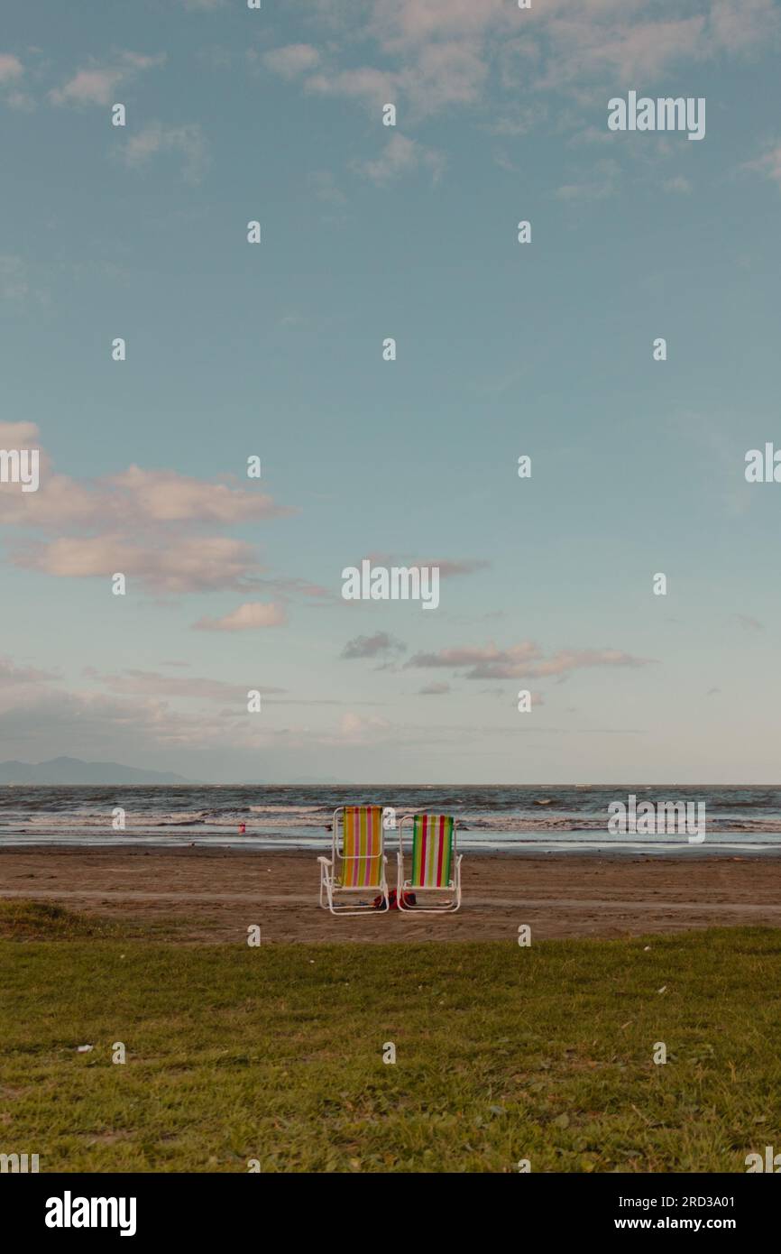 beach retirement concept Stock Photo - Alamy