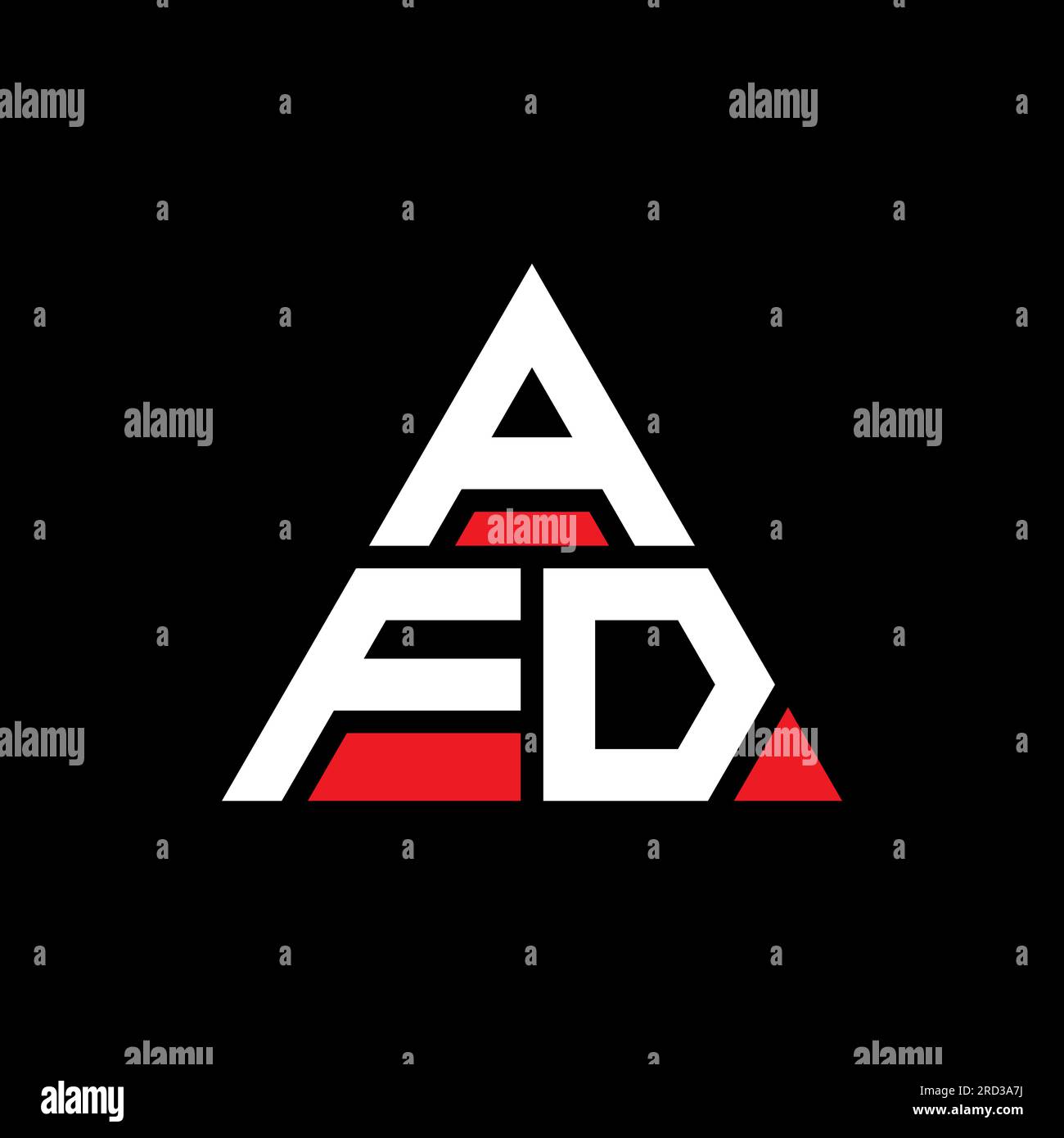 Afd logo design Stock Vector Images - Alamy