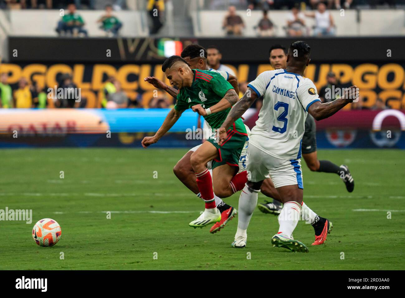 Inglewood, United States. 16th July, 2023. Panama defender Harold ...