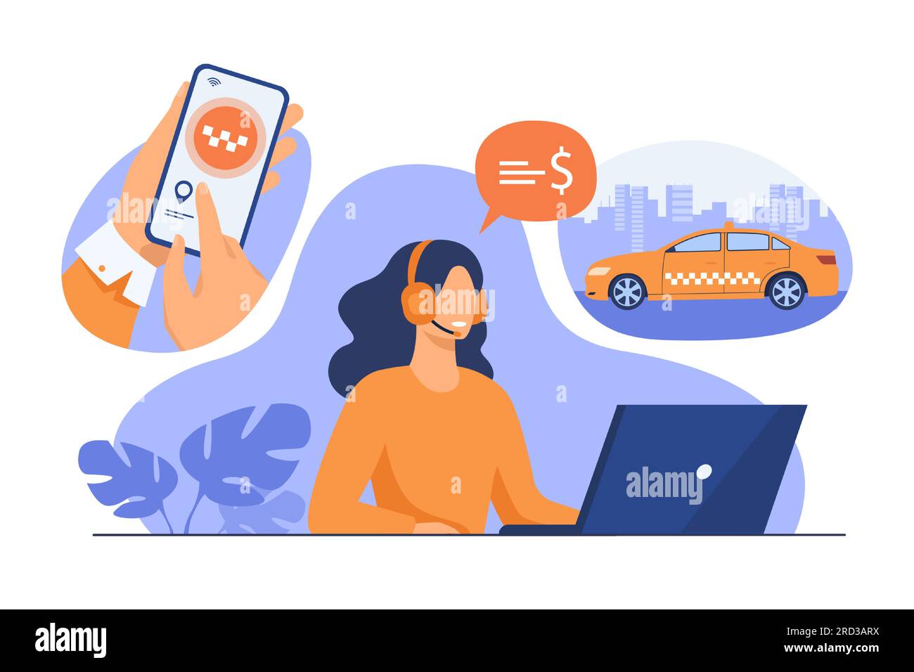 Ordering taking order Stock Vector Images - Alamy