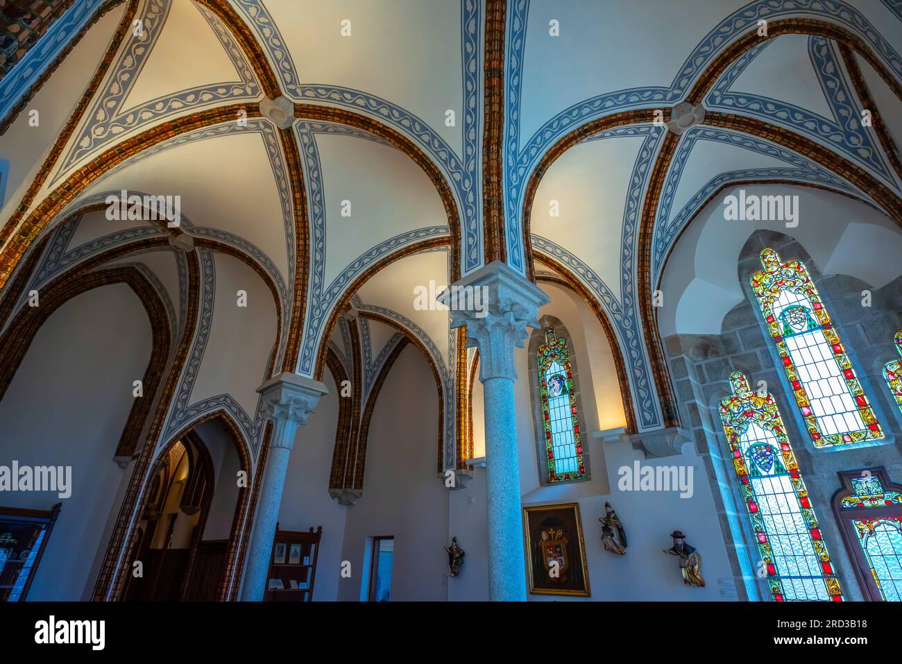 Inside Episcopal Palace of Astorga designed by famous Catalan modernist ...
