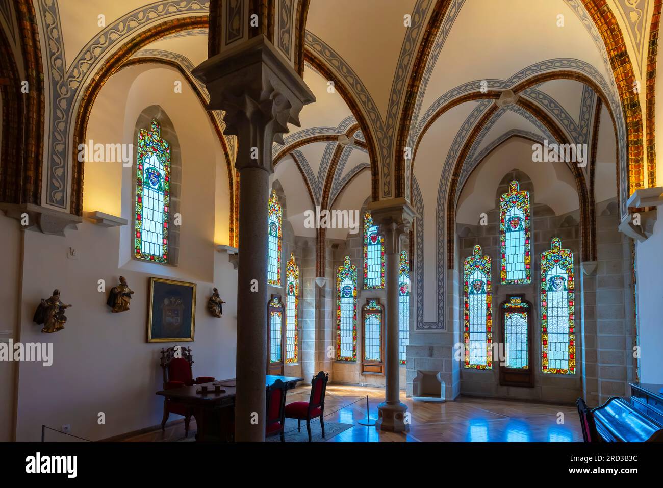 Inside Episcopal Palace of Astorga designed by famous Catalan modernist ...
