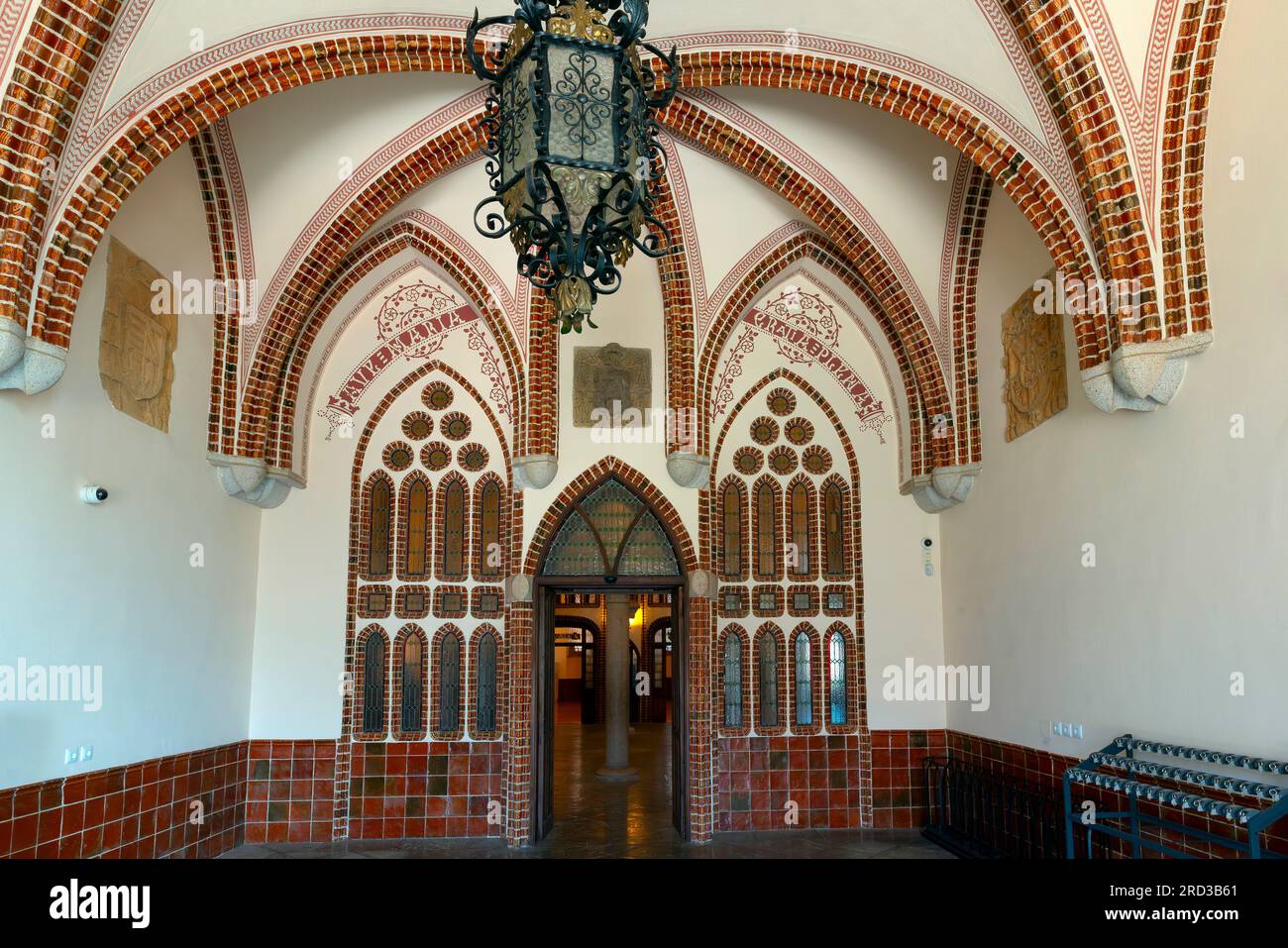 Inside Episcopal Palace of Astorga designed by famous Catalan modernist ...