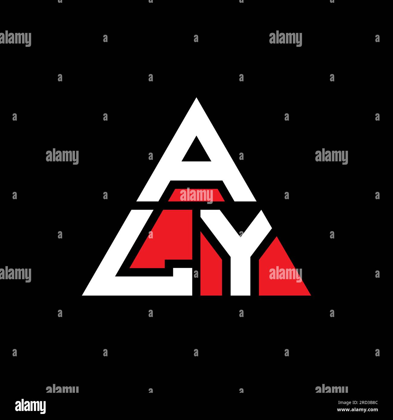 Aly logo design hi-res stock photography and images - Alamy