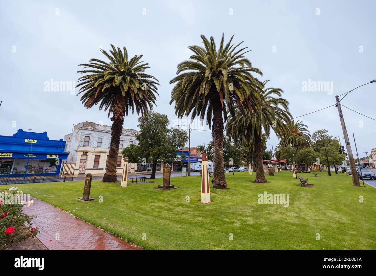 Nhill in Country Victoria in Australia Stock Photo - Alamy