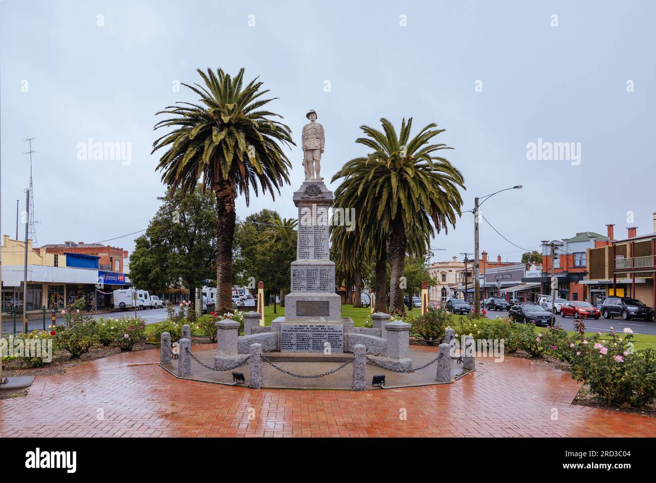 Nhill in Country Victoria in Australia Stock Photo - Alamy