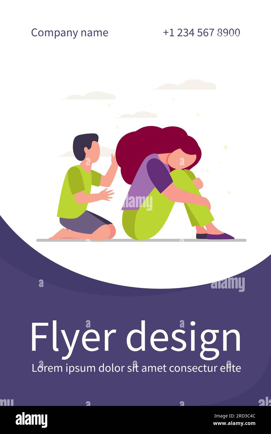 Depression help boy Stock Vector Images - Alamy