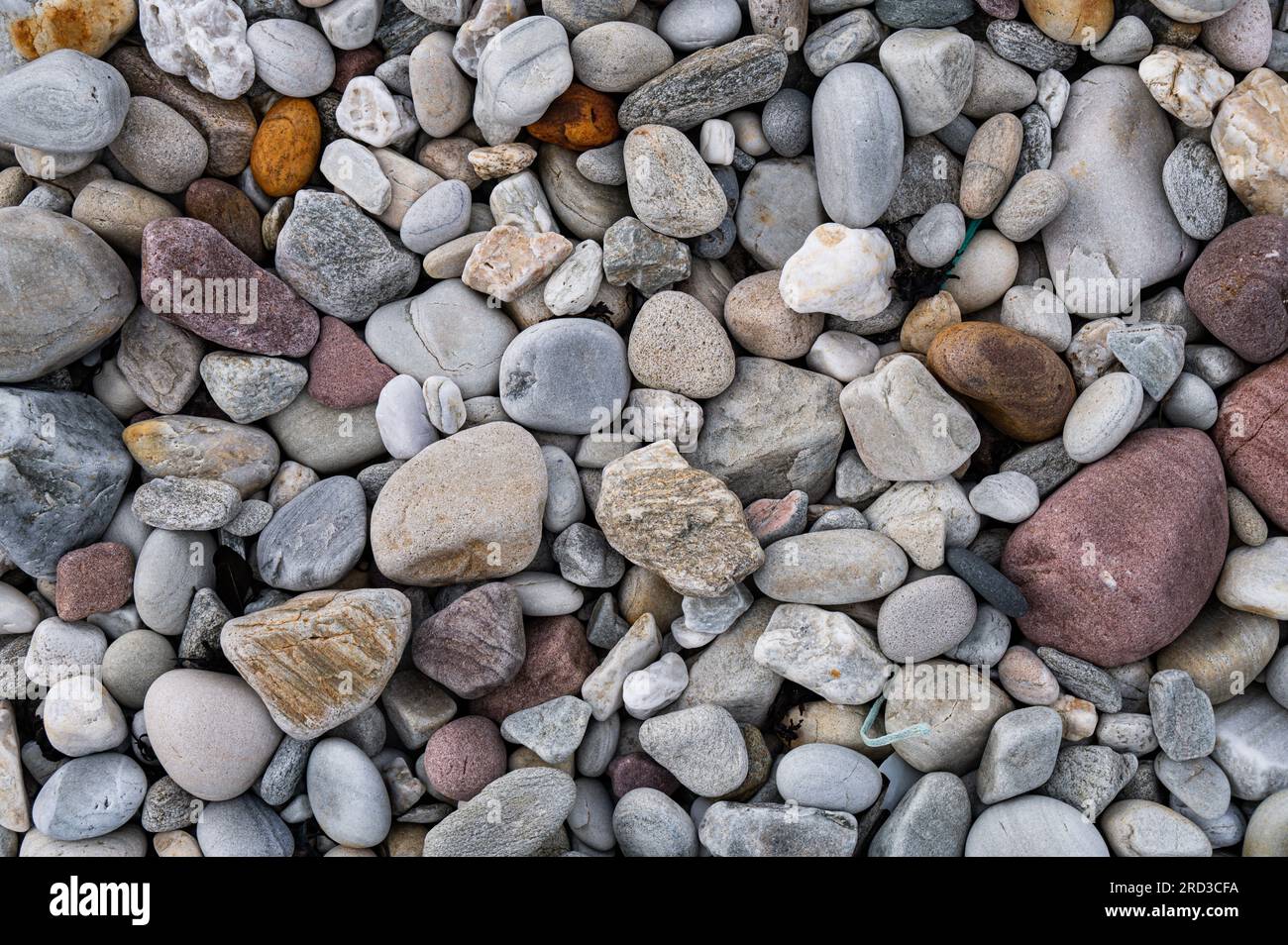 Beach colorful pebbles Stock Photo - Alamy
