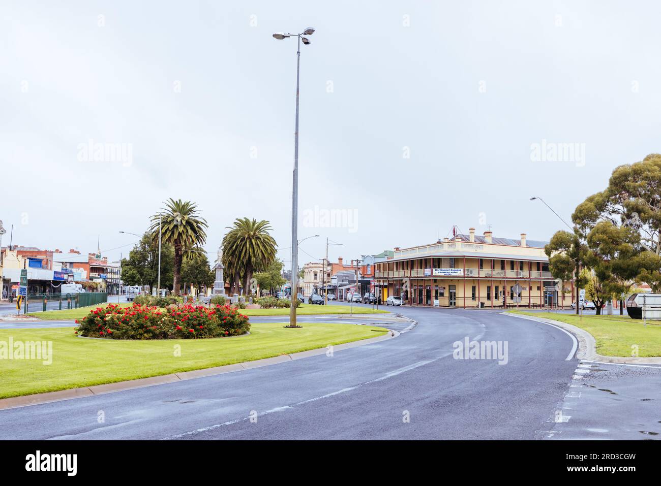 Nhill in Country Victoria in Australia Stock Photo - Alamy