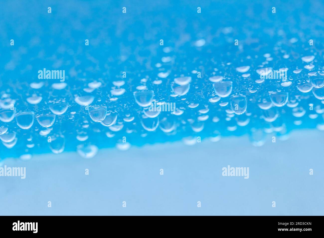 Pretty real water droplets condensate blue background for crew ideas ...