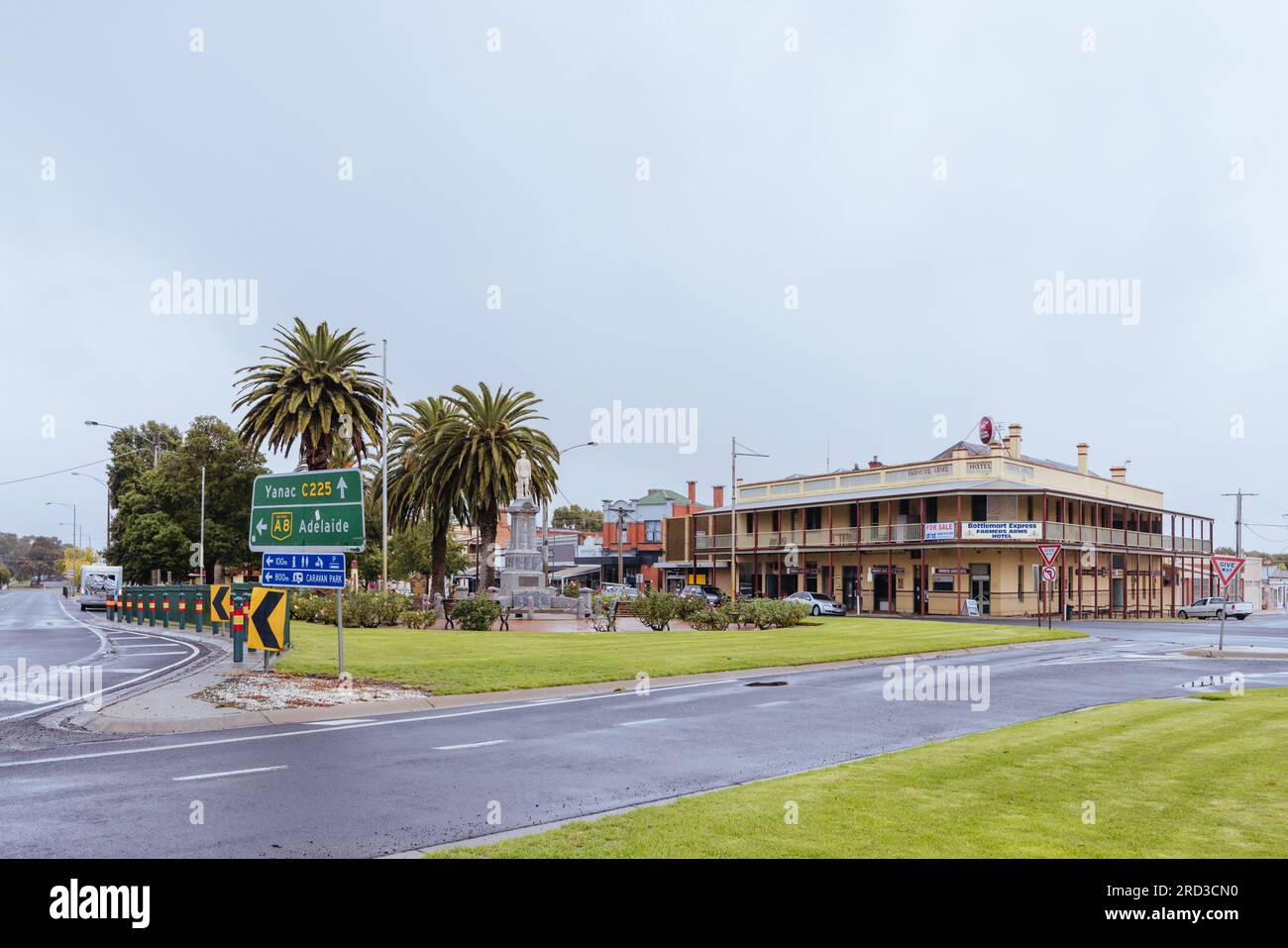 Nhill in Country Victoria in Australia Stock Photo - Alamy