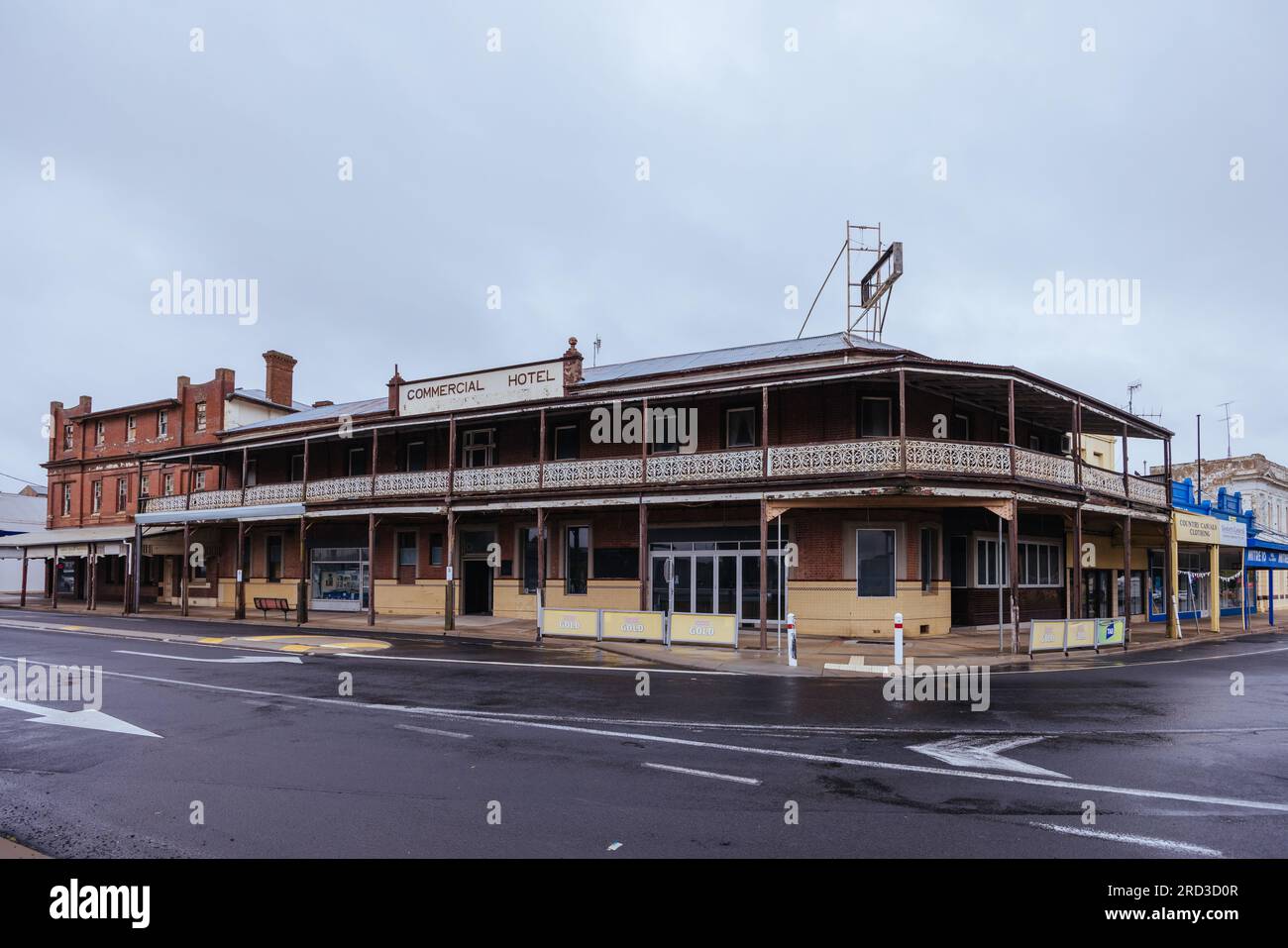 Nhill in Country Victoria in Australia Stock Photo - Alamy