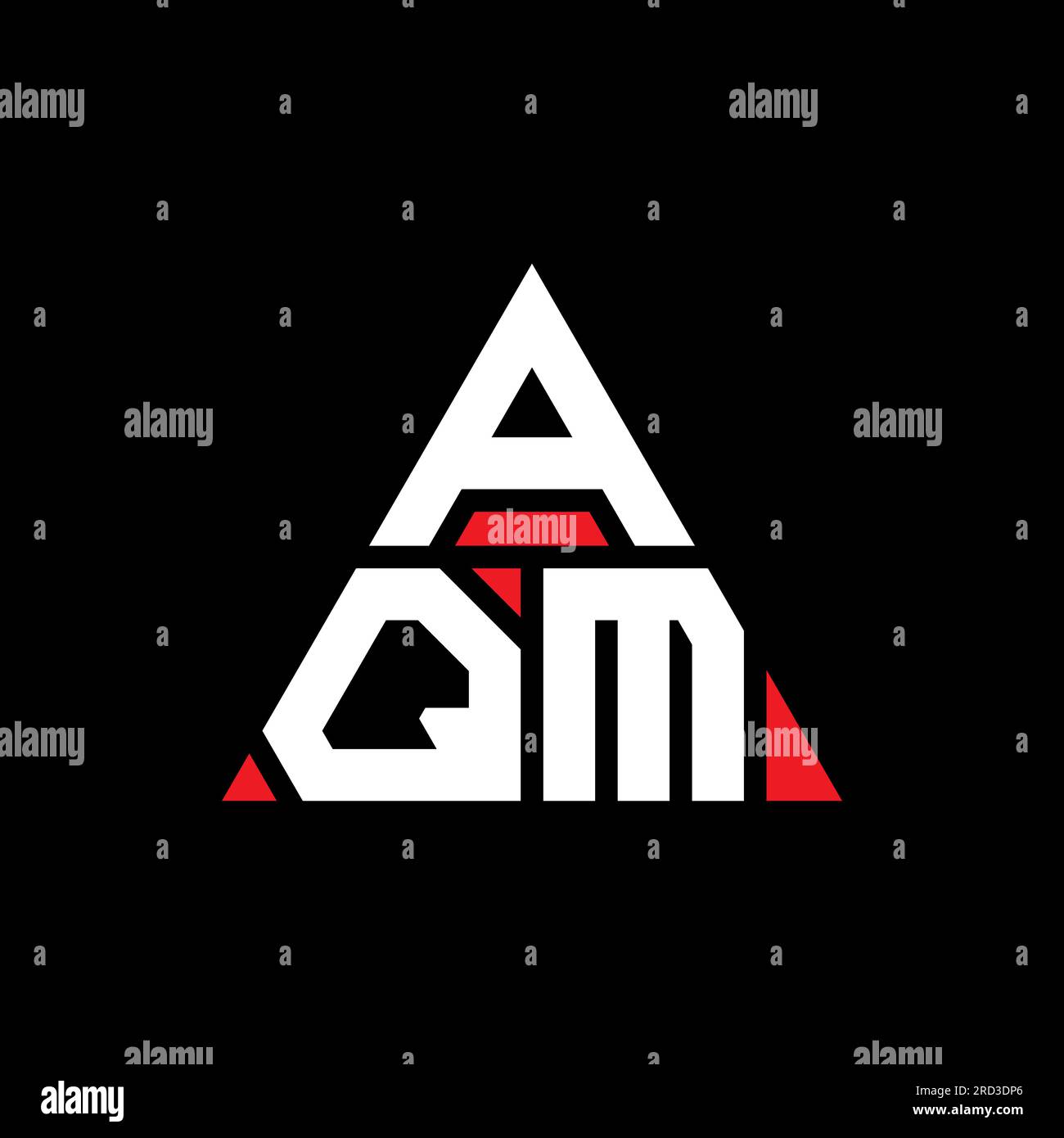 Aqm logo design Stock Vector Images - Alamy