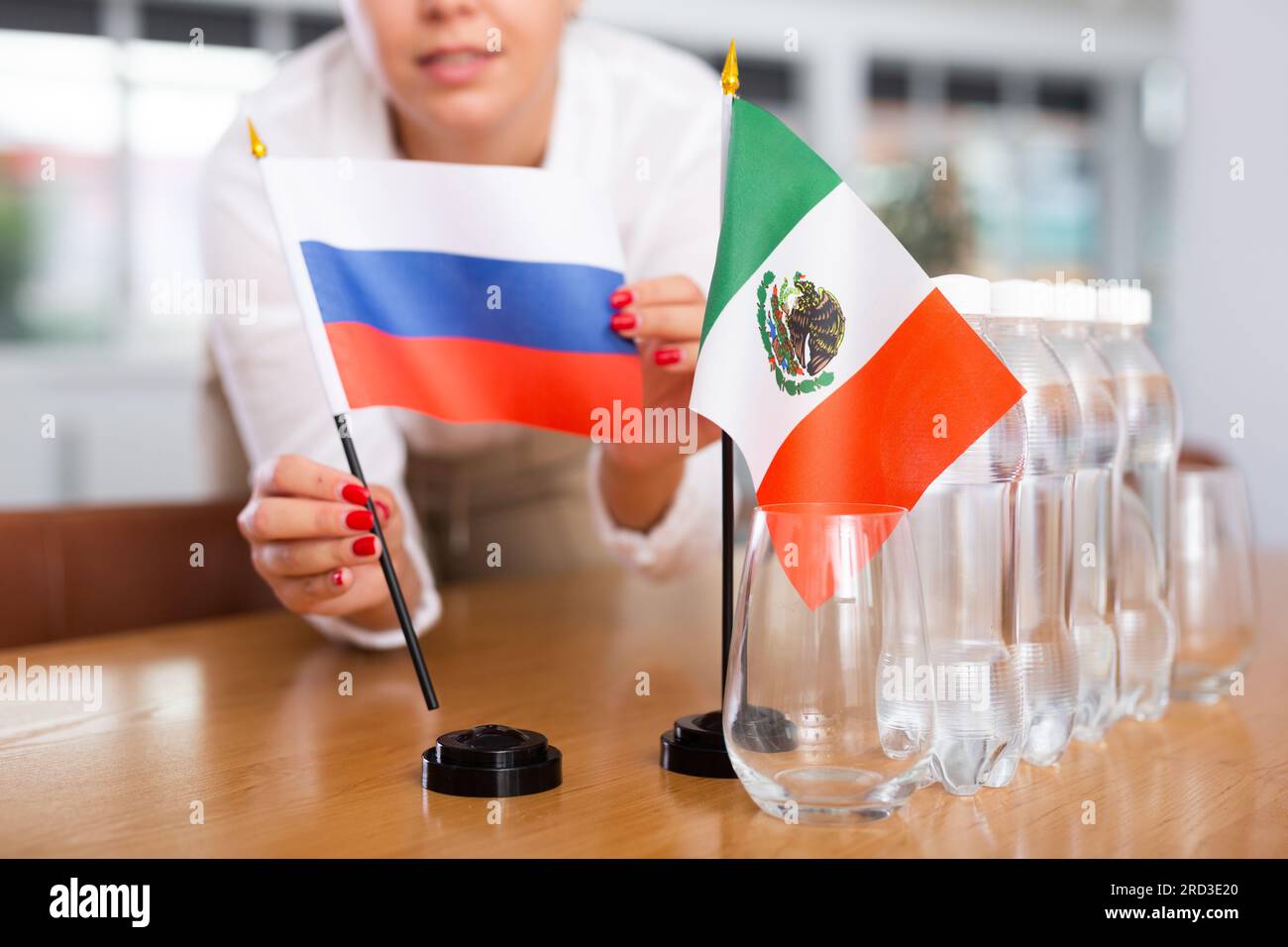 Russia and mexico negotiations hi-res stock photography and images - Alamy