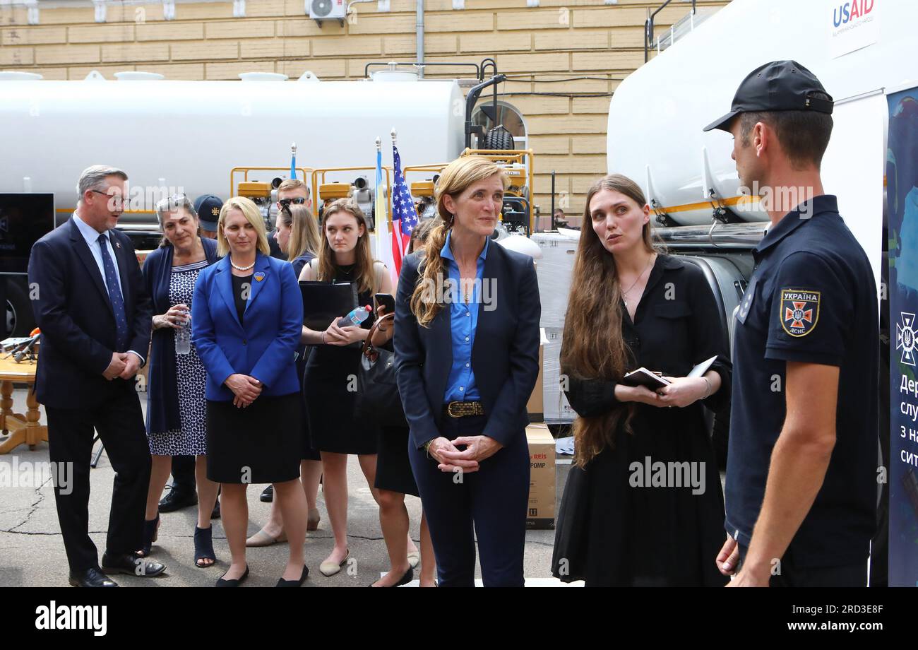 Non Exclusive: KYIV, UKRAINE - JULY 17, 2023 - Owner of Patron the ...