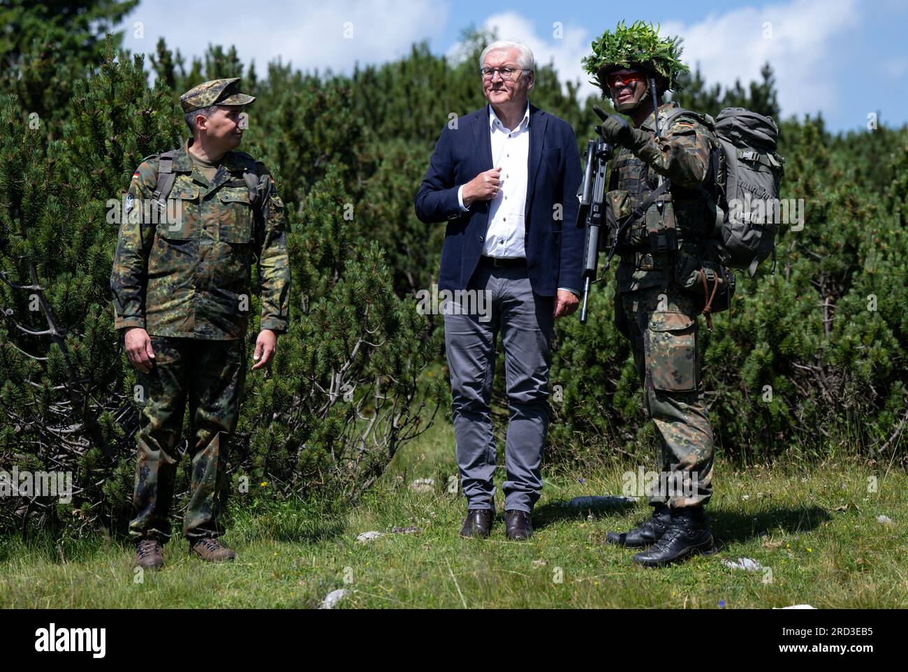 Bad Reichenhall, Germany. 18th July, 2023. Brigadier General Michael ...