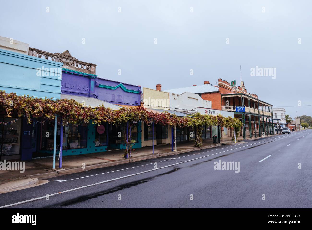 Nhill in Country Victoria in Australia Stock Photo - Alamy
