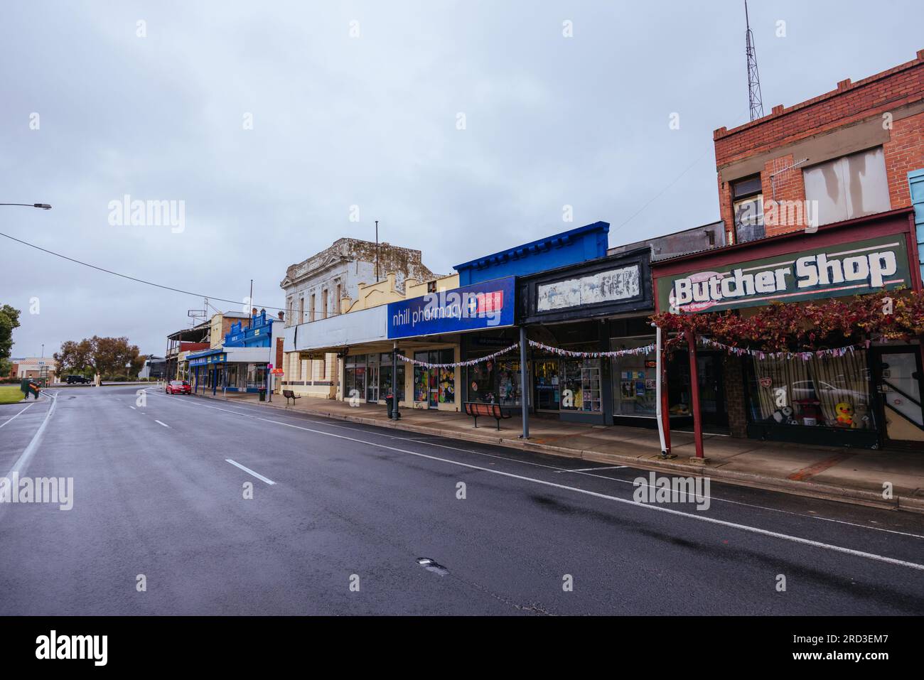Nhill in Country Victoria in Australia Stock Photo - Alamy
