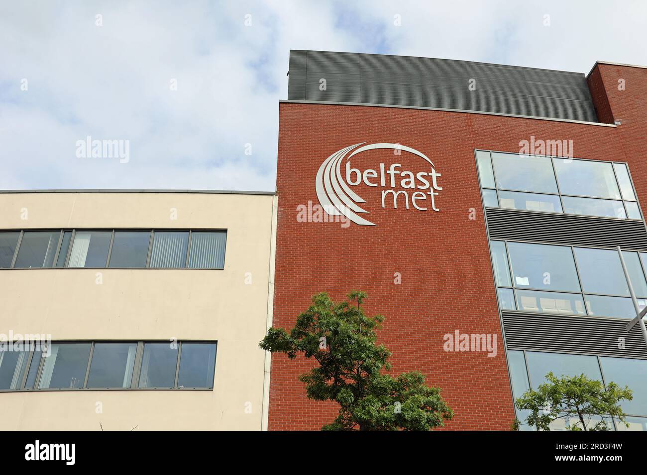 Belfast Metropolitan College in Ulster Stock Photo - Alamy