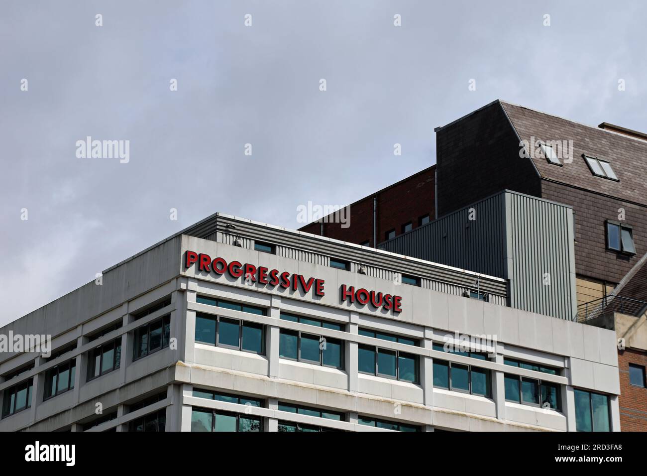 Progressive House in the city centre of Belfast Stock Photo - Alamy