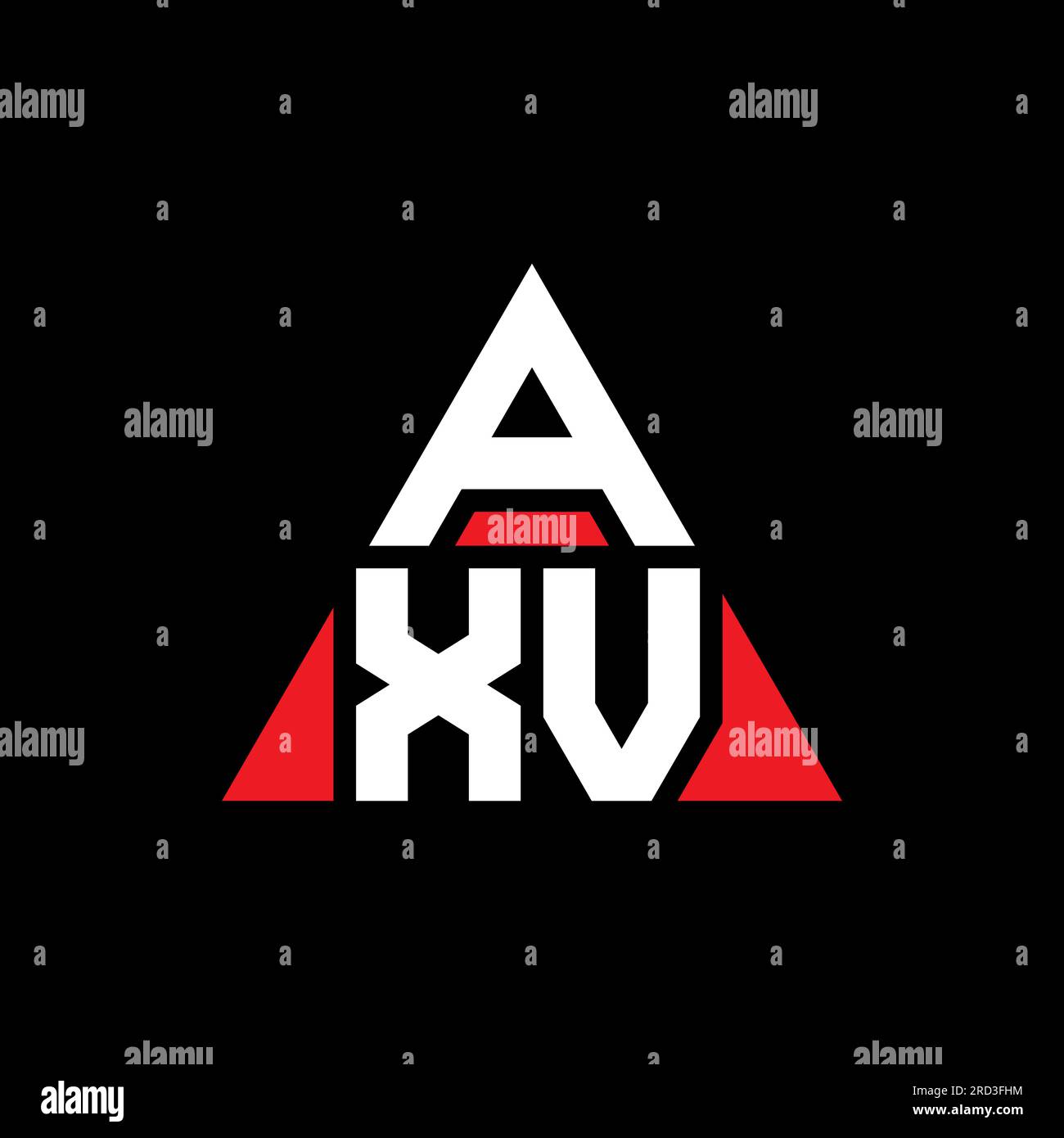 Axv logo design hi-res stock photography and images - Alamy