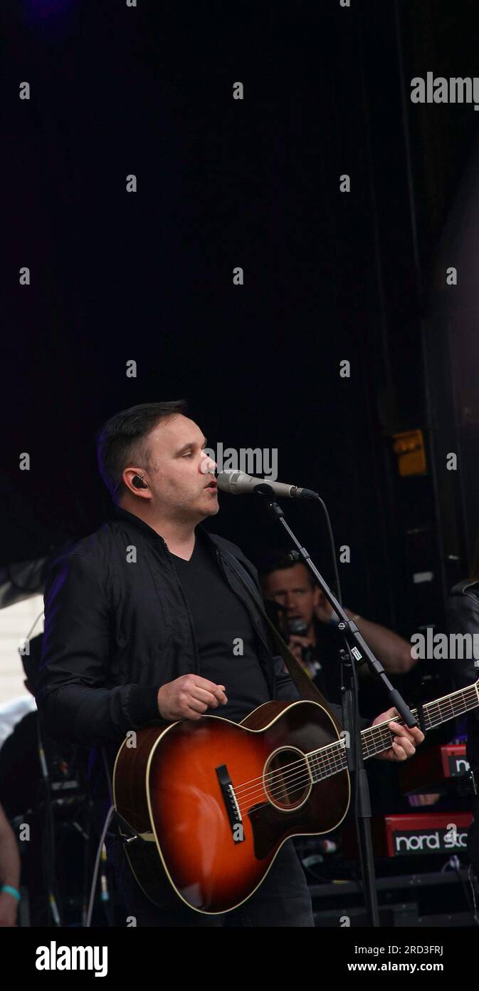Matt Redman, Christian worship leader, in concert Stock Photo - Alamy