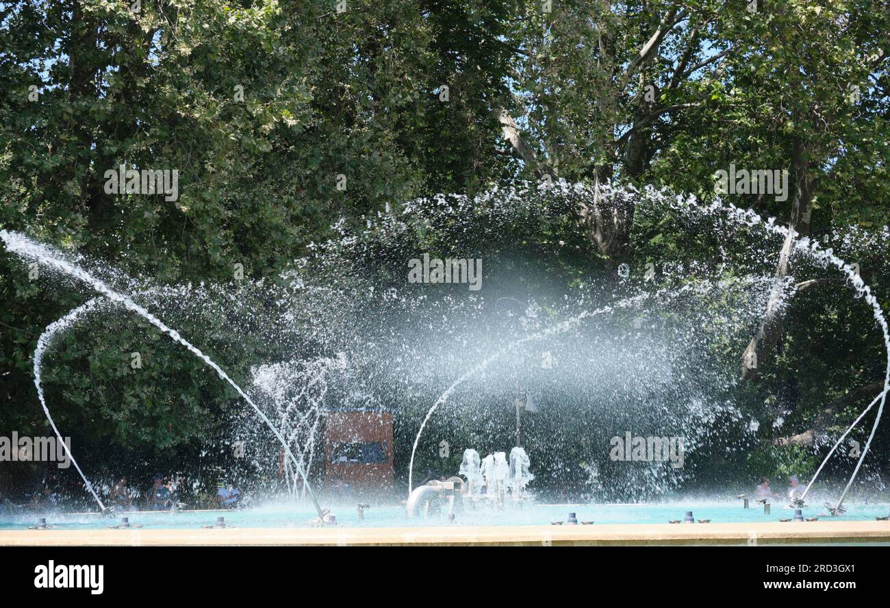 Margaret Island in Budapest,Hungary Stock Photo - Alamy