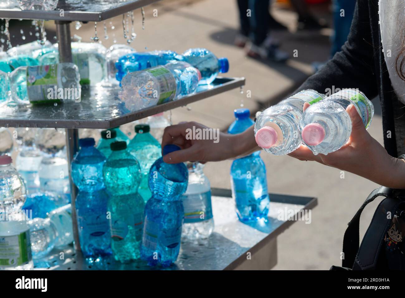 Purchase water bottle hi-res stock photography and images - Alamy