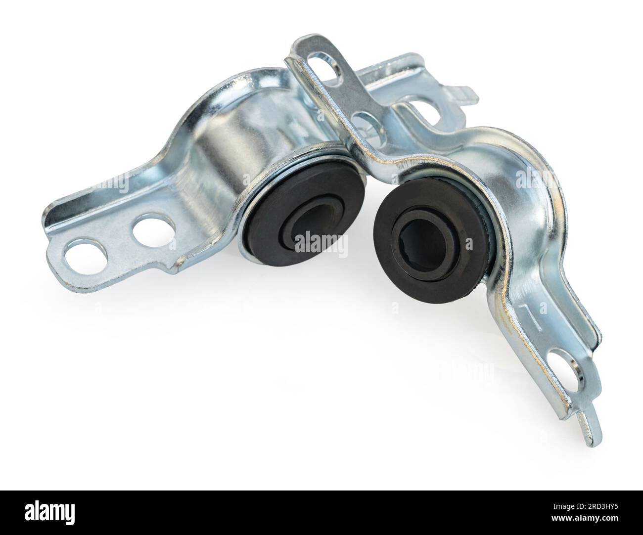 auto parts, silent block on a white isolated background Stock Photo - Alamy