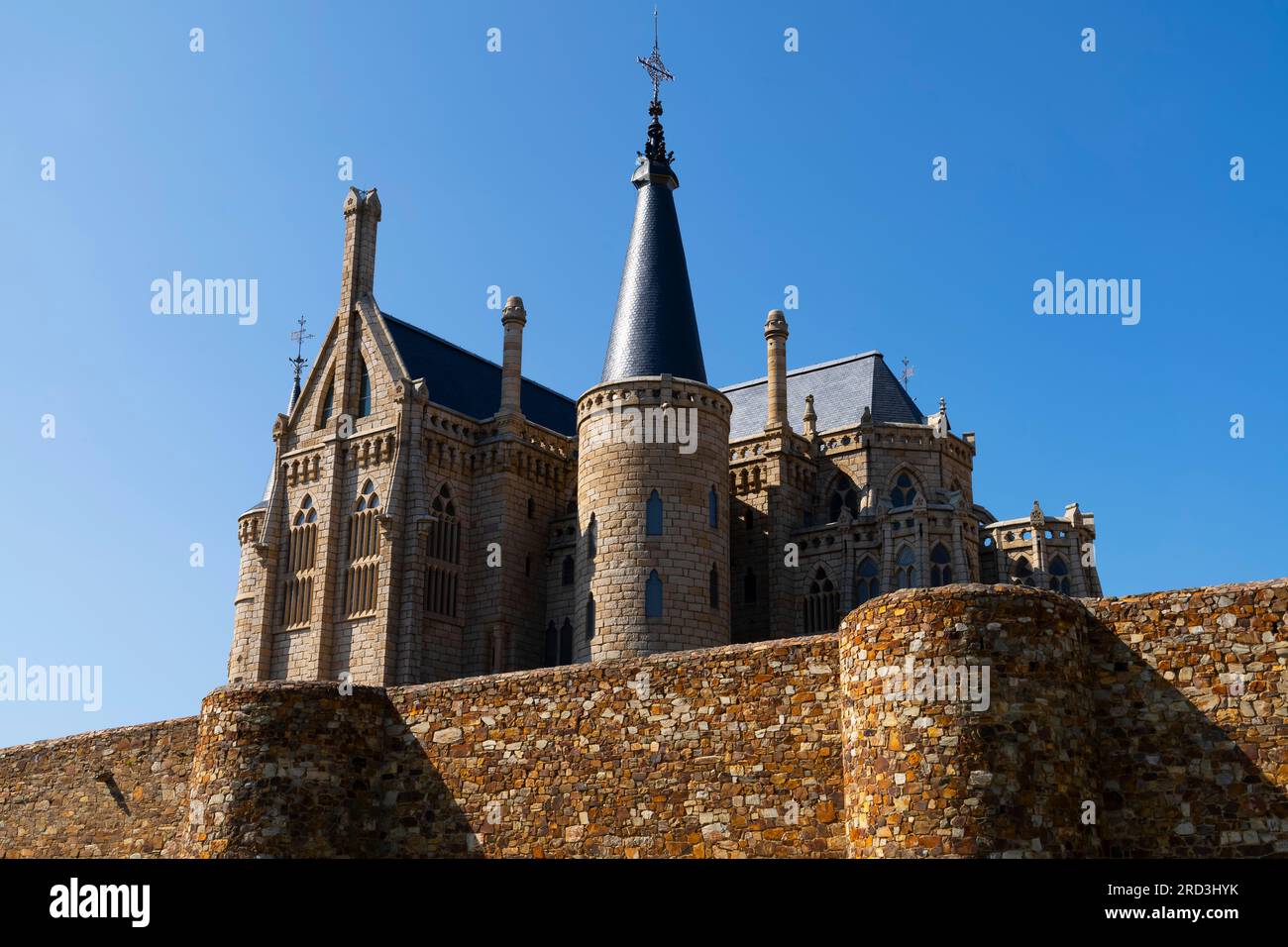 The Episcopal Palace of Astorga designed by famous Catalan modernist ...