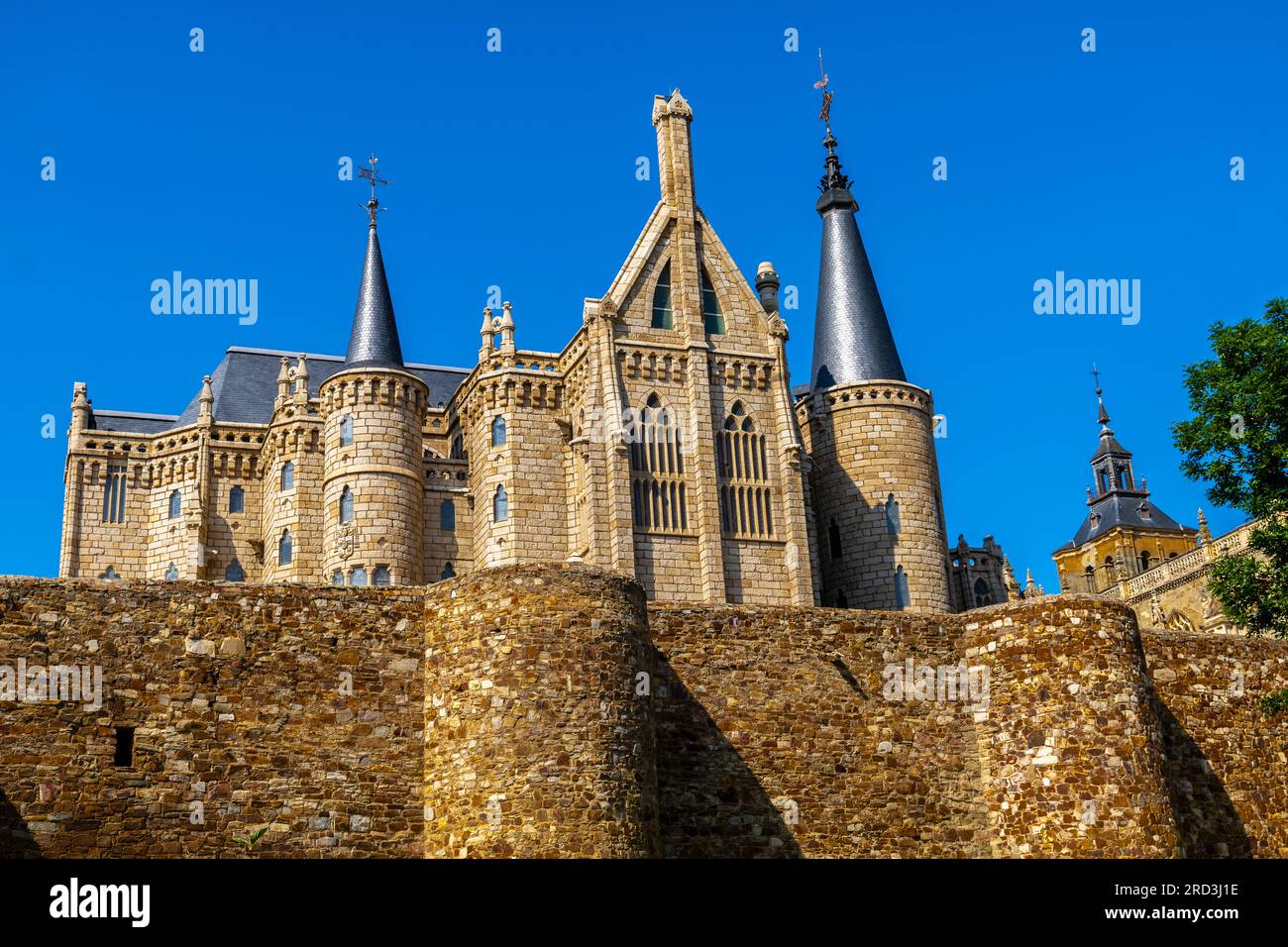 The Episcopal Palace of Astorga designed by famous Catalan modernist ...