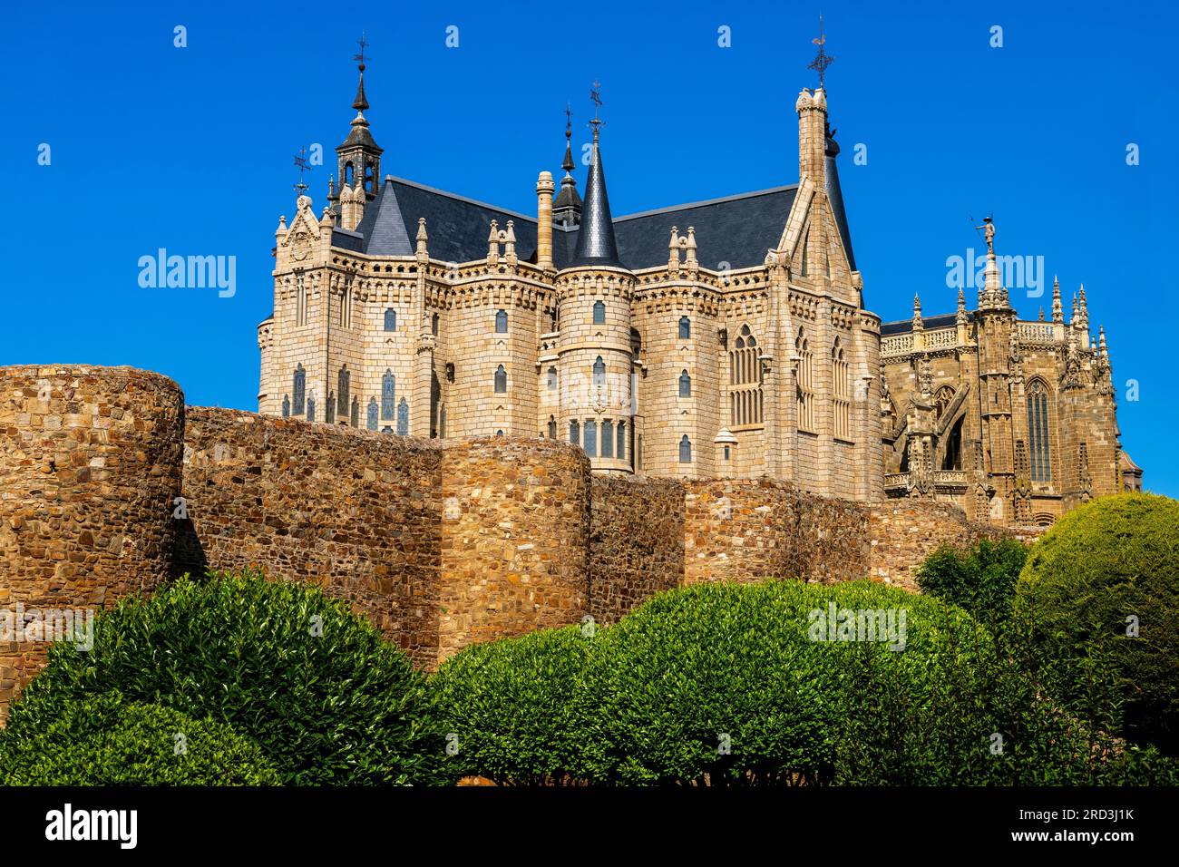 The Episcopal Palace of Astorga designed by famous Catalan modernist ...